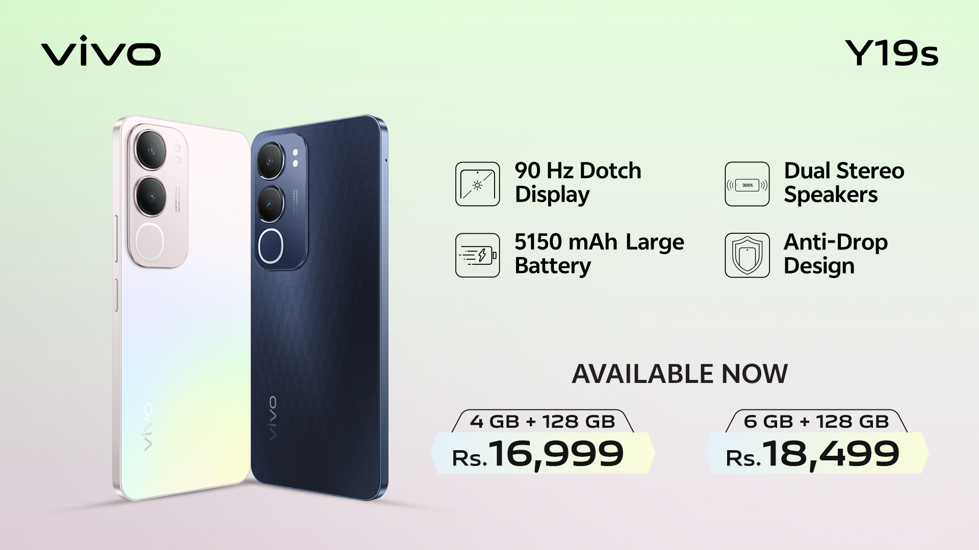 vivo Launches the Y19s: A Stylish, High-Performance Smartphone for the Younger Generation ...